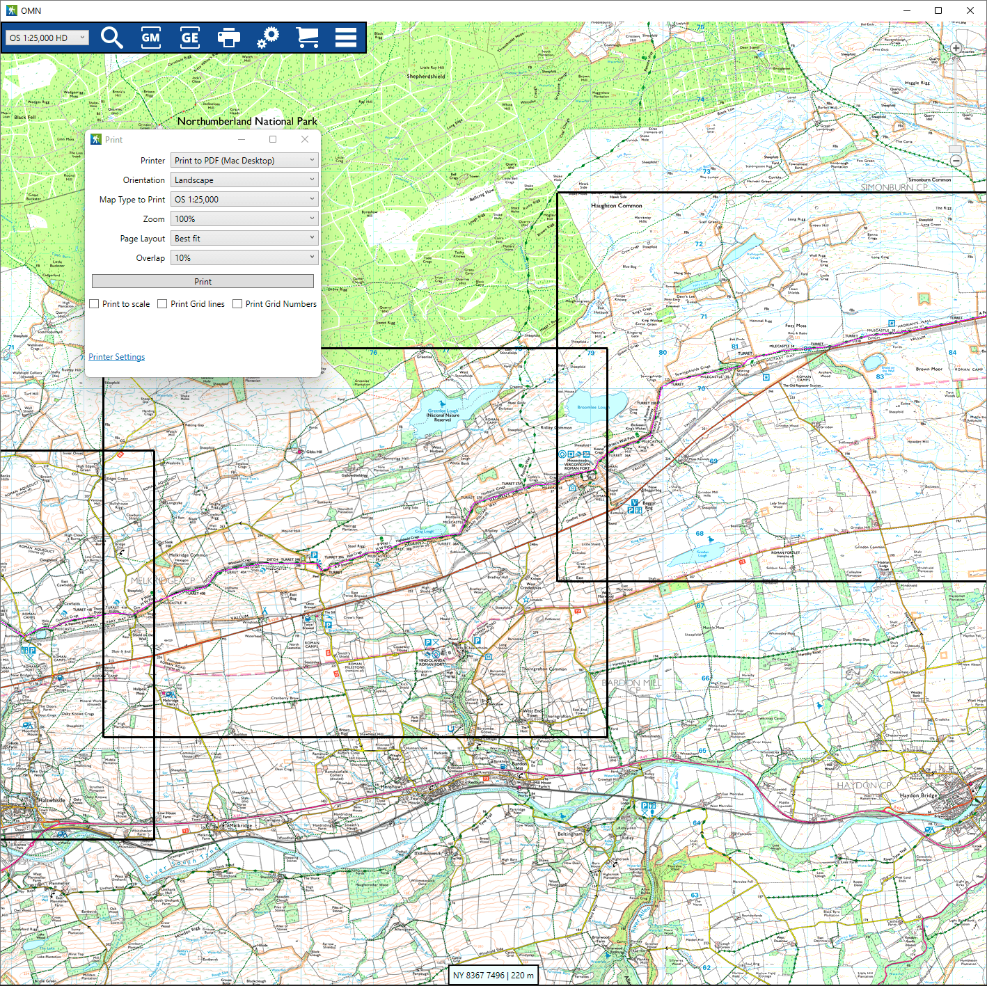 Outdoor Map Navigator