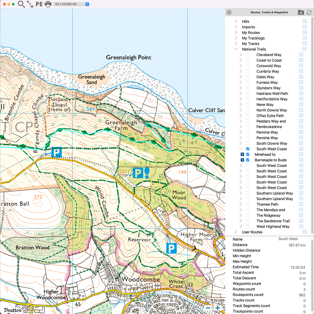 Outdoor Map Navigator